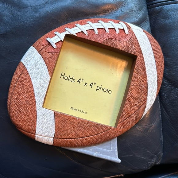 Accents | Football Photo Frame Ceramic Sports Themed Room | Poshmark